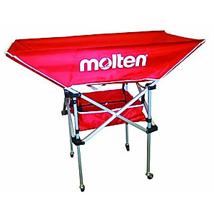Molten Volleyball Cart, High Profile Hammock Style (Red)