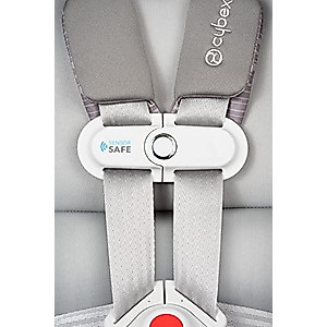 CYBEX Sirona S with SensorSafe, Convertible Car Seat, 360° Rotating Seat, Rear-Facing or Forward-Facing Car Seat, Easy Installation, SensorSafe Chest Clip, Instant Safety Alerts, Manhattan Grey