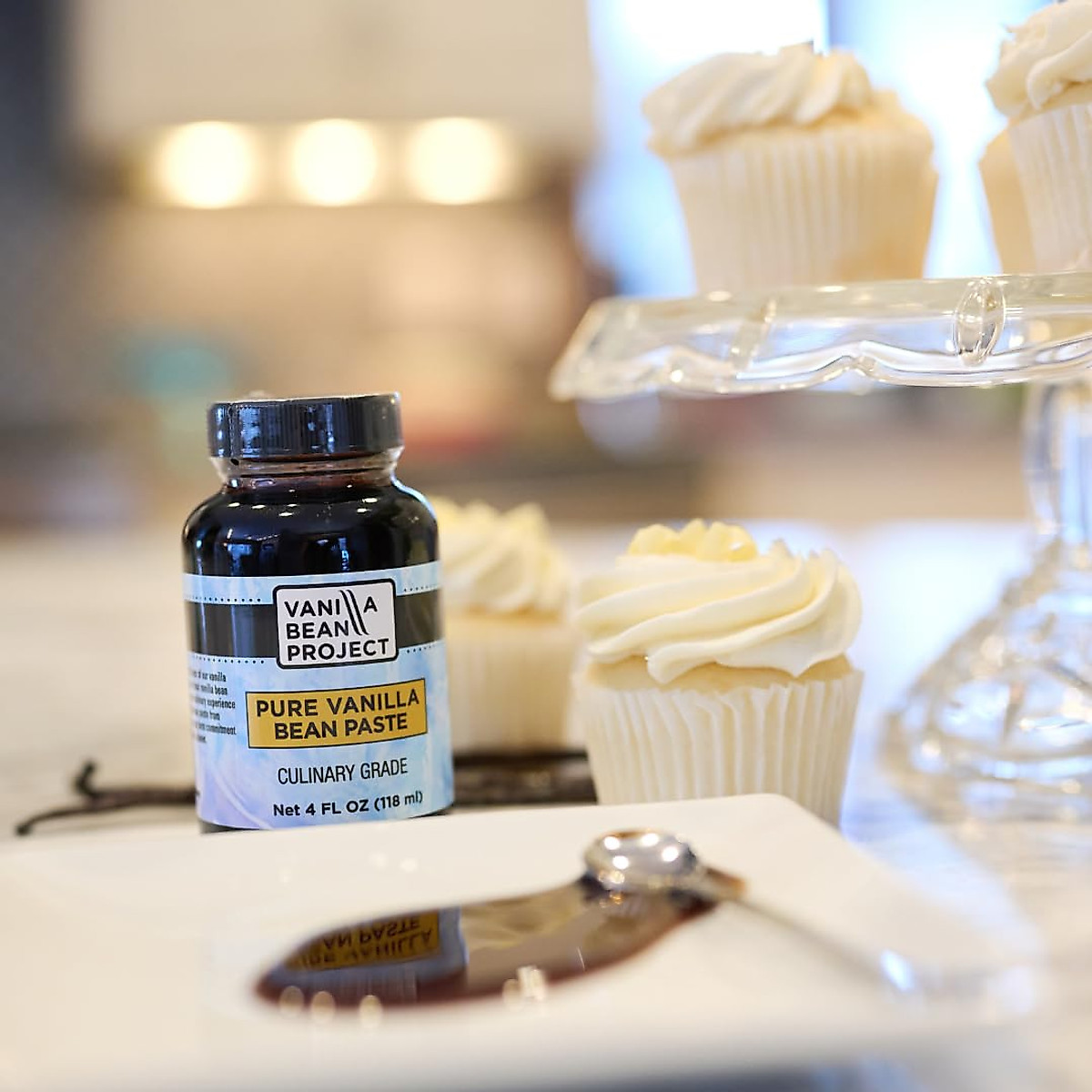 Pure Vanilla Bean Paste | Perfect for Baking and Cooking | Vanilla Bean Project | 1 Gallon