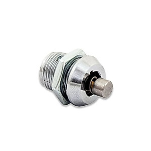 FJM Security 2615B-KA Miniature Tubular Push Locks with Chrome Finish, Keyed Alike