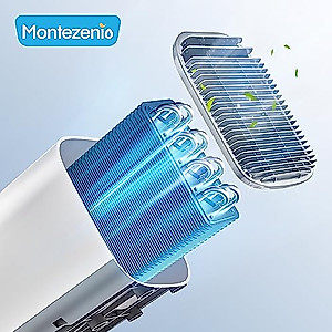 Outdoor Portable Air Conditioner for Tent Camping - Powerful Cooling for 22-86 Square Feet, 4400 BTU Truck Air Conditioner with 4 Modes & 12H Timer - Quiet Air Conditioner Fan for Outdoor and Indoor