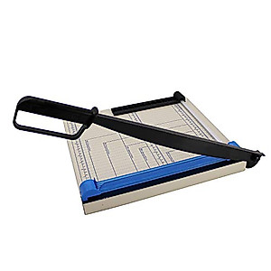 TEXALAN 12” A4 Paper Cutter Multi-Purpose Trimmer for Copper Sheet, Leather, Plastic Sheet, Iron Sheet, Non-Woven Fabric 12 Sheets 80-Gram Paper