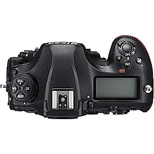 Nikon D850 DSLR Camera (Body Only) (1585) + 64GB Memory Card + Case + Corel Software + 2 x EN-EL 15 Battery + LED Light + HDMI Cable + Cleaning Set + Flex Tripod + More (International Model) (Renewed)