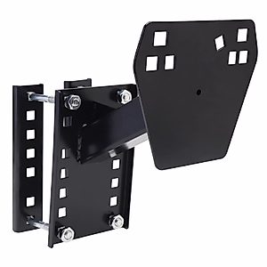 Yaegoo Spare Tire Carrier, Spare Tire Mount for 4 & 5 & 6 & 8 Lugs Trailer Wheels on 4" 4.5'' 4.75'' 5" 5.5" 6" 6.5" Bolt Patterns