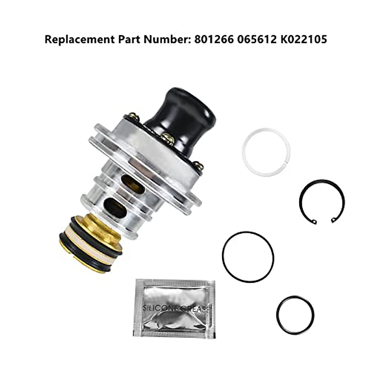 Purge High Boost Purge Valve Kits Set Replacement for Bendix AD-IS Air Dryer 12V Kenworth Peterbilt AD-IP 801266 065612 K022105