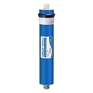 iSpring Greatwell Reverse Osmosis Membrane 100 GPD 11.75” X 1.75”, Replacement Fits Standard Under Sink RO Drinking Water Filtration System, MC1