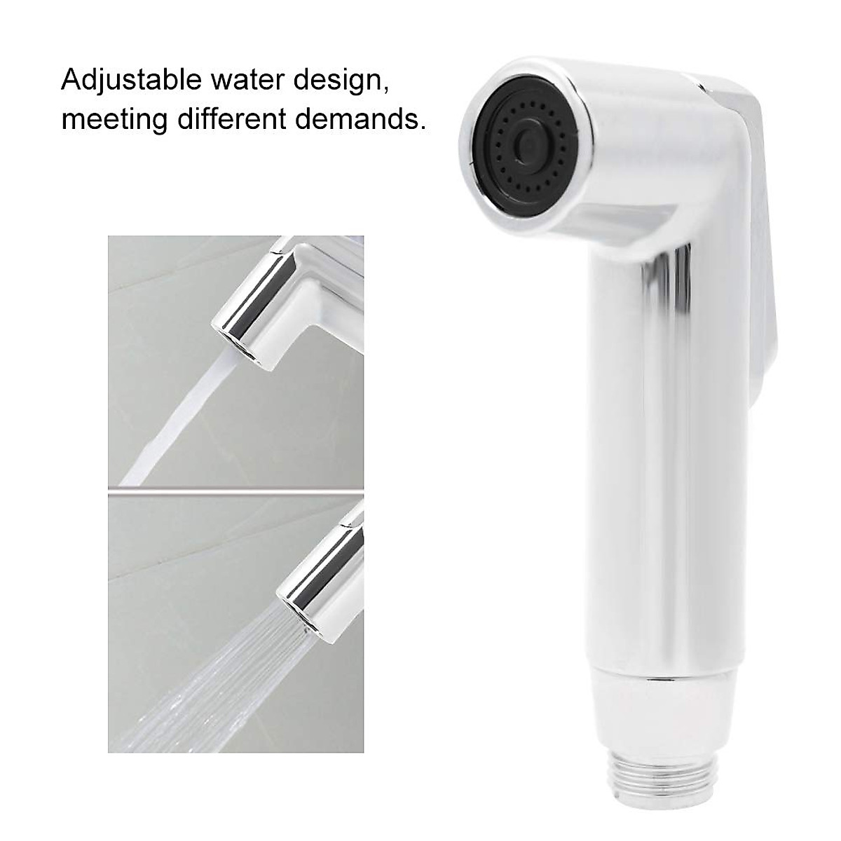Bidet Toilet Spray, Stainless Steel Bidet Toilet Sprayer Head Handheld Bidet Sprayer Cloth Bathroom Diaper Sprayer Bidet Shower Sprayer Toilet Attachment for Kitchen and Toilet Cleaning(1#)