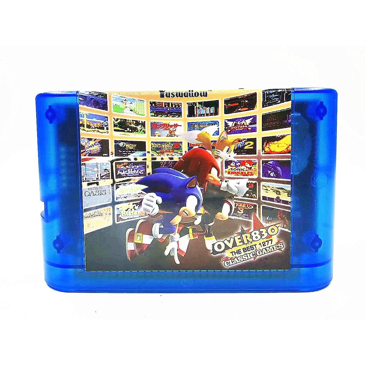 The Ultimate 1277 in 1 EDMD Remix Game Cartridge for USA/ Japanese /European SEGA GENESIS MegaDrive Console