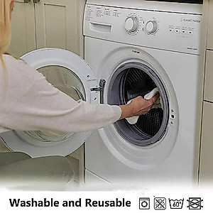 6Pack Steam Mop Pads Replacement for Shark Lift-Away Pro & Genius Steam Pocket Mop System S3973 S3973D S3973WM S5001 S5002Q S5003A S5003D S5004 S5004W S6001W S6001WM S6002 S6002C S6003D S6003W P184WQ