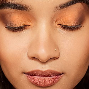 e.l.f. Bite-Size Eyeshadow, Ultra-Pigmented Eye Makeup Quad, 4 Matte & Shimmer Shades, Creamy & Blendable Powder, I Love You A Latte, 0.12 Oz