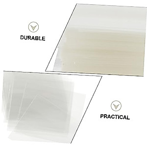 ULTECHNOVO 2000pcs Wrap Clear Packaging Bags Plastic Packaging Bags Heat Shrink Bags Food Wrap Film Heat Seal Shrink Shrinkable Wrapping Bag Pvc Heat Shrink Bag Packaging Film Household Gift