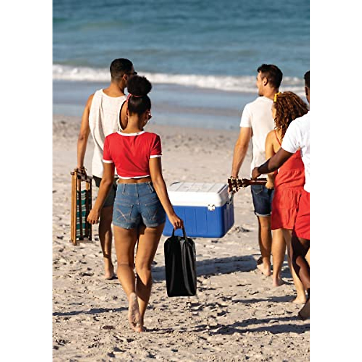 Fire Sense 63724 Stainless Steel Foldaway Charcoal Grill Heavy Duty Stainless Steel Construction For Outdoor Barbecues Camping Tailgating Traveling Charcoal Grate & Carry Bag Included