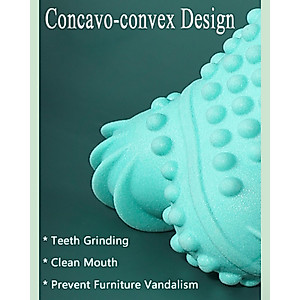 Rfirady Dog Chew Toys for Aggressive Chewers, 2 Pack Indestructible Durable Tough Interactive Dog Toys with Dog Treat Ball, Puppy Teething Chew Toys for Small Meduium Large Dogs