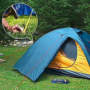 Whonline 120pcs 12 Inch Galvanized Garden Stakes Landscape Staples Fence Stakes, 11 Gauge Heavy Duty Garden Staples for Securing Lawn Fabric, Tent, Weed Barrier, Irrigation Tubing