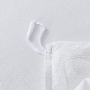 Softta Boho King Size White Lace Bedding Collection Ruffled Vintage 3pc Duvet Cover Set 100% Wahed Cotton Princess Grils Bedding Sets