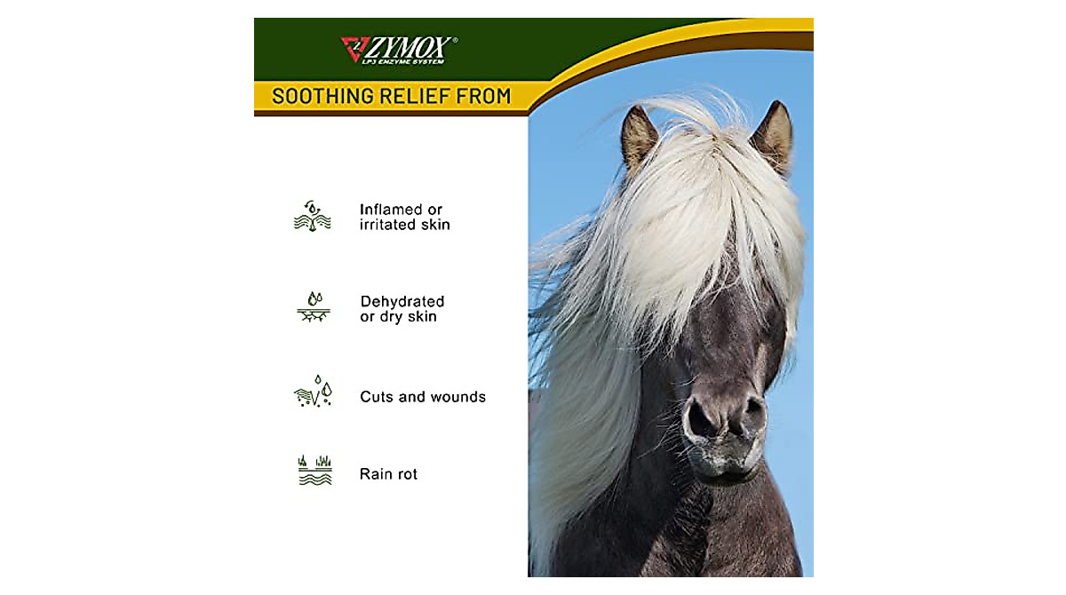 ZYMOX Equine Defense Skin Guard | Horse Conditioner 12oz