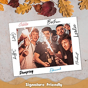 Golden State Art, Pack of 50, 8x10 Inch White Backing Boards