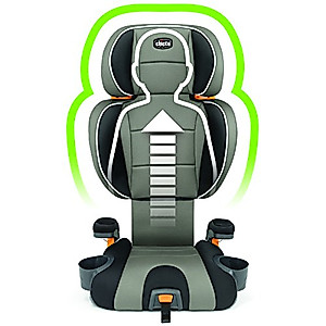 Chicco KidFit 2-in-1 Belt Positioning Booster Car Seat - Atmosphere, 28x19x8.5 Inch (Pack of 1)