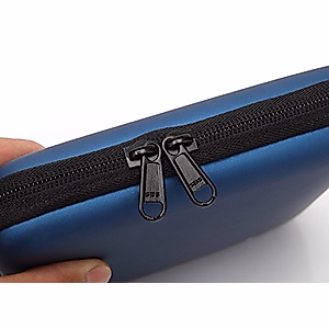 KAYOND® Portable Hard Carrying Travel Storage Case for External USB, DVD, CD, Blu-ray Rewriter/Writer and Optical Drives (Blue)