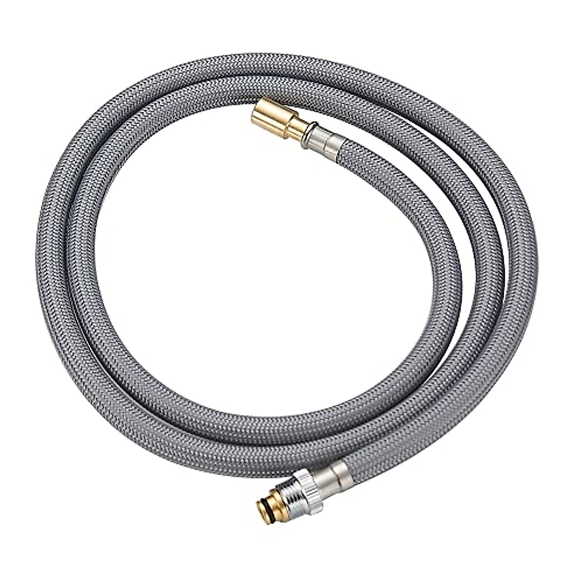 Weirun RP50390 Pull-Out and Pull-Down Kitchen Faucet Nozzle Replacement Spray Head Hose for Delta DST Faucets RP62057 RP74608 Taps,Grey