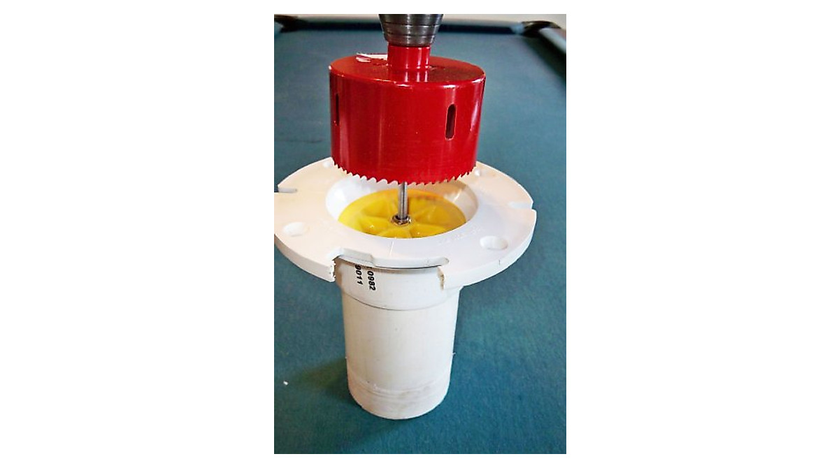 Flange-Off Toilet Flange Removal Tool - Quick & Safe