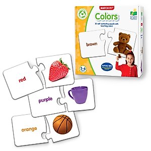 The Learning Journey: Match It! - Colors - 30 Piece Self-Correcting Color Matching Puzzle - Color Matching Games for Toddlers Ages 3 and Up - Award Winning Toys