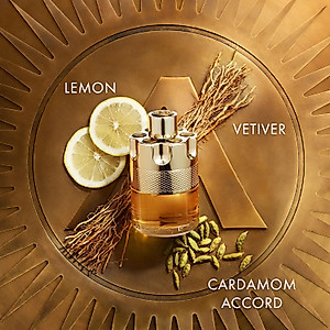 Azzaro Wanted Eau de Toilette - Woody, Citrus & Spicy Men's Cologne with Cardamom, Lemon, Vetiver - Travel Size, 1.6 oz