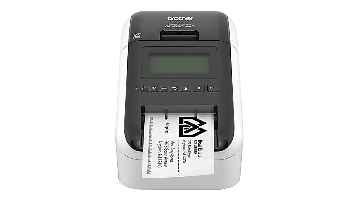 Brother QL-820NWB Label Printer: Flexible Connectivity & Fast