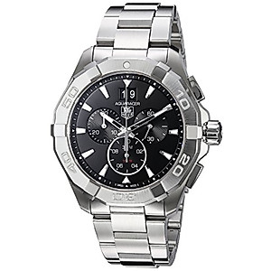 Tag Heuer Aquaracer 300M Chronograph 43mm Black Men's Watch CAY1110.BA0927