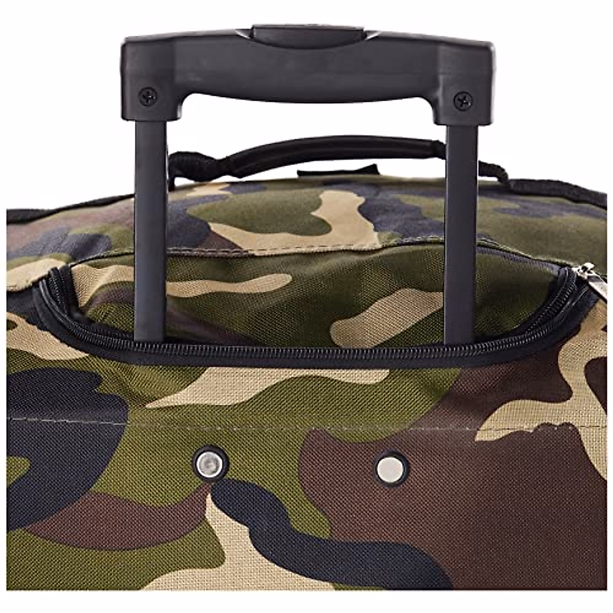 Rockland Rolling Duffel Bag, Camouflage, 22-Inch