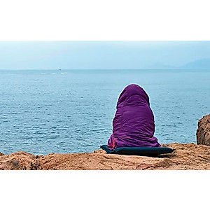 Clostnature Sleeping Bag - Lightweight Waterproof Camping Sleeping Bag for Adults, Kids, Women, Men's Hiking, Outdoors, Mountaineering - Compression Sack Included(Right Zipper)