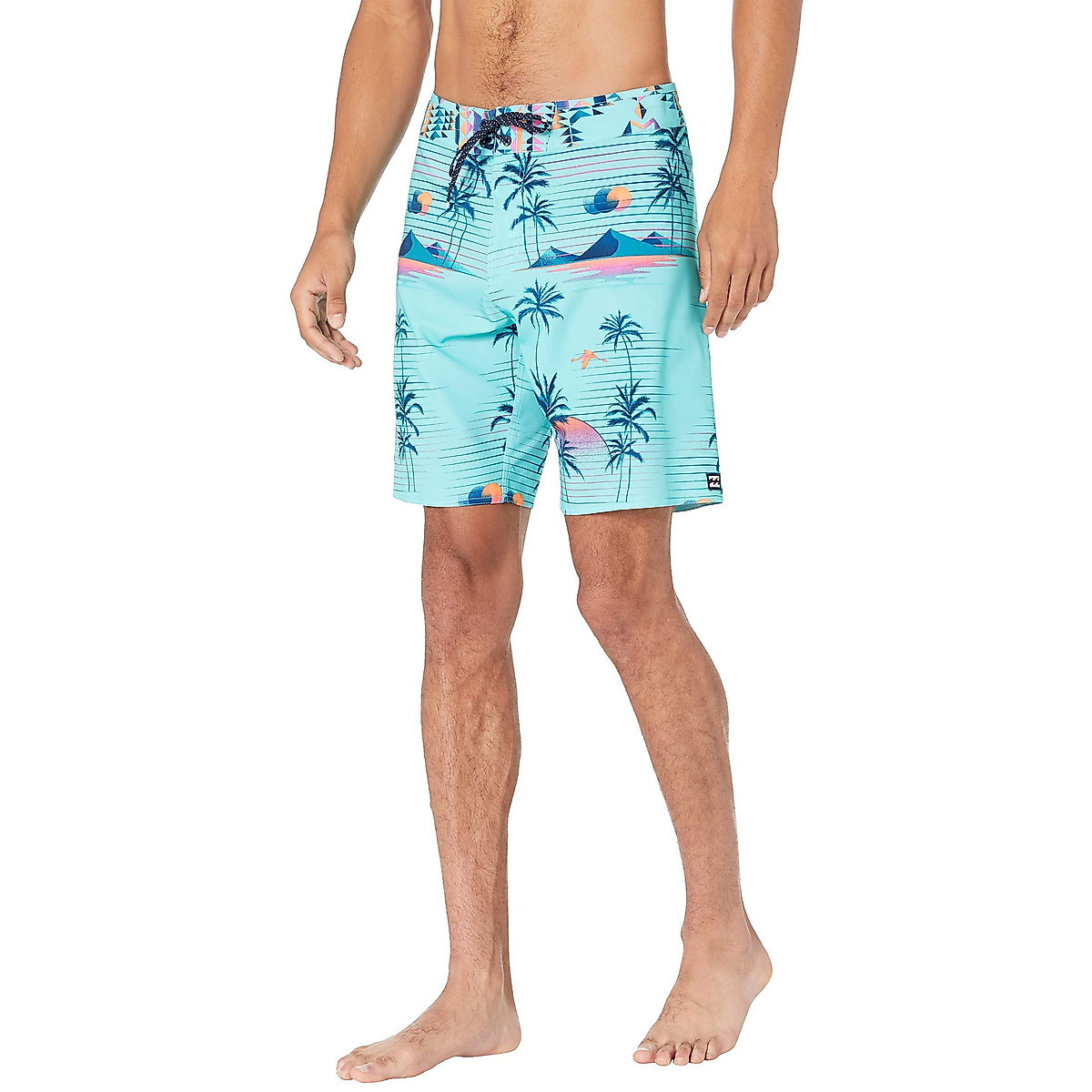 Billabong Sundays Airlite 19" Boardshorts (Hypno Green, 34)