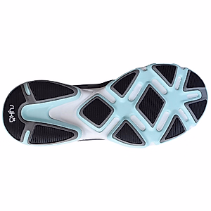 Ryka Women's Devotion Plus 2 Black/Mint Walking Shoe 7.5 M