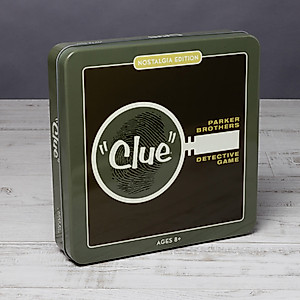 WS Game Company Clue Nostalgia Edition Board Game in Collectible Tin