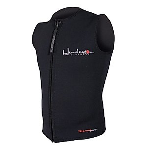 Henderson Man 3mm Thermoprene Zipper Vest Scuba Diving Wetsuit, Size: X-Large
