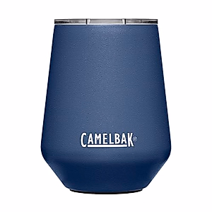CamelBak Horizon 12oz Wine Tumbler - Insulated Stainless Steel - Tri-Mode Lid - Navy
