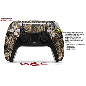 WraptorSkinz Skin Wrap compatible with Sony PS5 DualSense Controller WraptorCamo Grassy Marsh Camo (CONTROLLER NOT INCLUDED)