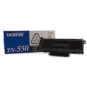 Brother Tn550 Original Toner Cartridge, Black - in Retail Packaging