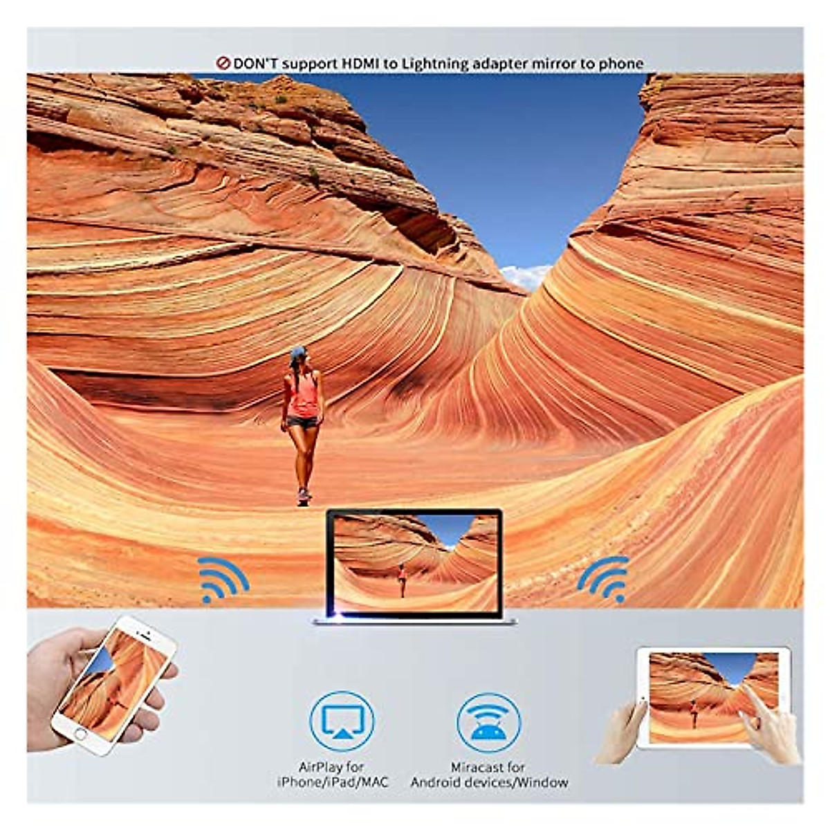 Upgraded Portable Android 7.1 Full HD 1080P 3D Home Theater Projector,1920x1080p WiFi LED Video Game Proyector Beamer ( Color : 2pcs 3D Glasses )