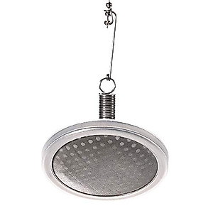Permanent Siphon/Syhon Coffee Filter for Hario Yama Siphon Coffee Maker and Other Syphon Coffee Maker, Stainless Steel & White Silicon Rubber, Model: A1