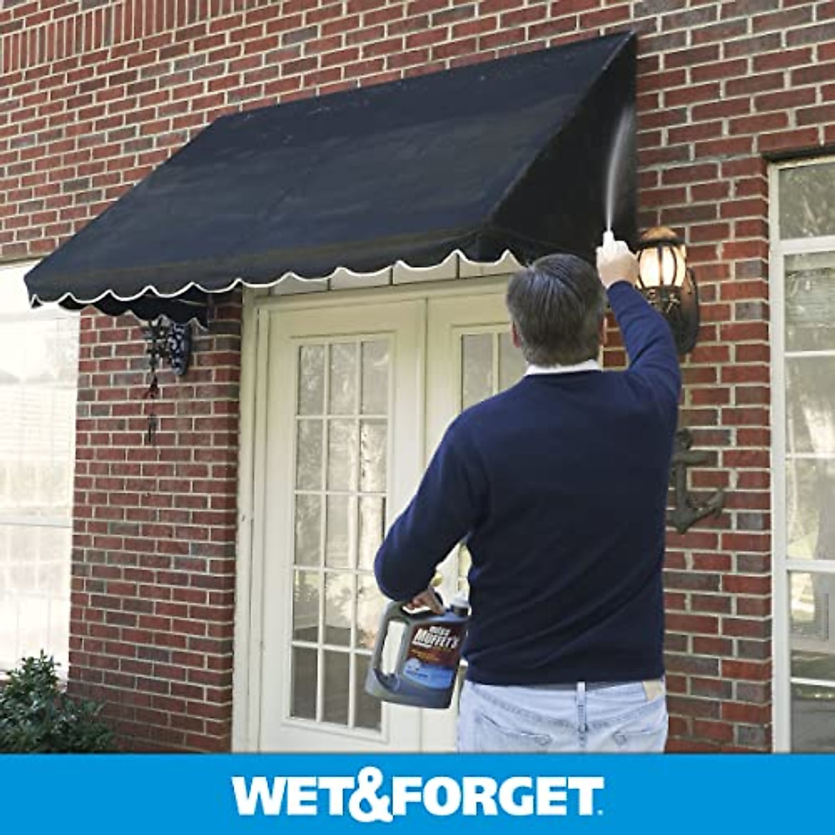 Wet & Forget 803064 Miss Muffet's Revenge Indoor and Outdoor Spider Killer with Attached Sprayer, 64 Fluid Ounces, Ready to Use