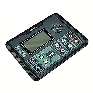 YOKDEN ATS520 Generator Genset Controller Panel ATS Controller Control Auto Transfer Switch Dual Power DC 8V-36V AC 90-280V Single Phase Three Phase 3.5” LCD Screen