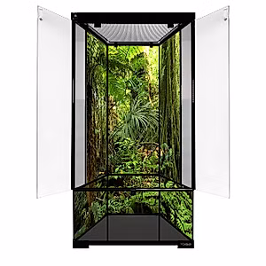 Carolina Custom Cages, BDH 18Lx18Wx42H Bio Deep Hybrid Terrarium; Easy Assembly