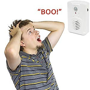 SierraTeck Motion Activated Voice Player - Recordable, Built-in Microphone – Independent Living, Point of Sale Advertising, Door Greeter, Entry Alert