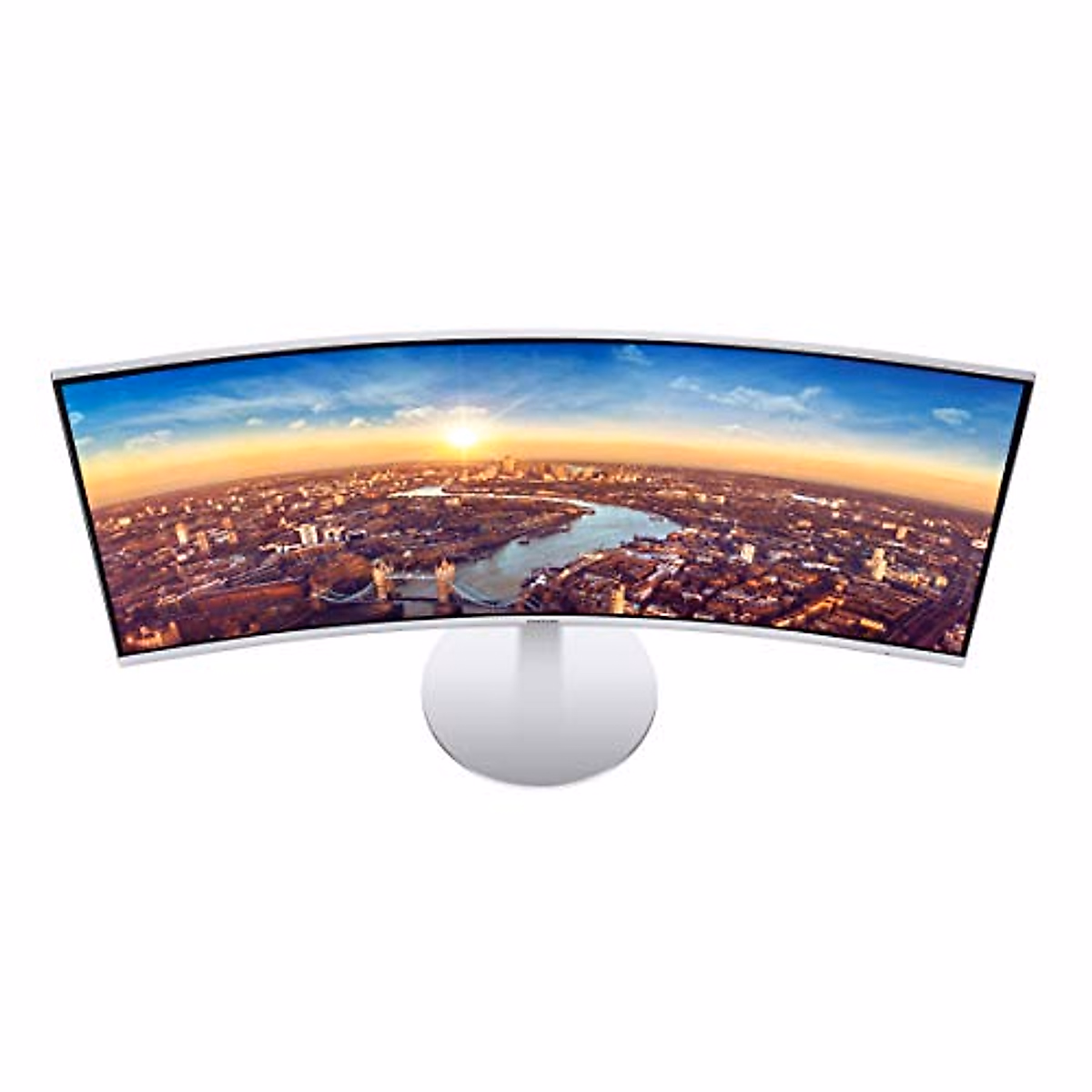 SAMSUNG CJ79 Series 34-Inch ViewFinity Ultrawide QHD (3440x1440) Computer Monitor, 100Hz, Thunderbolt 3 Daisy Chain, QLED, HDMI, USB Hub, Height Adjustable Stand (LC34J791WTNXZA), White