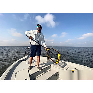 Frabill Trophy Haul 1821 Fishing Net, Black and Gold (FRBNX18S)