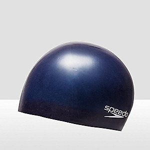 Speedo Plain Moulded Silicone Swim Cap for Juniors