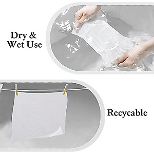 Disposable Face Towel Face Cloths for Washing Face Soft Cotton Face Towels Facial Cloths Towelettes for Washing and Drying for Cleansing and Skincare Office Makeup Remover