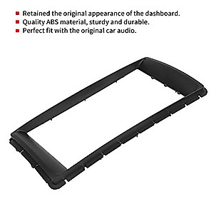 Double DIN Car Stereo Install Kit | 2Din 7in Navigation Fascias Frame DVD Radio Player Panel Trim Fits for Toyota Hilux 2012-2014 Vigo 2012-2014 Fortuner 2012-2014