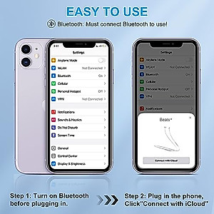 Aolcev Wired Earbuds Compatible with iPhone, HiFi Stereo Volume Control Earbuds in-Ear Headphones with Mic Noise Cancelling for iPhone 14/13/12/11/XR/XS Max/8/7 and Most iOS Devices, Earphones White